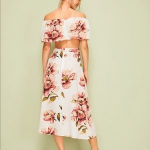 Dresses | New Cute Floral Two Piece Set | Poshmark